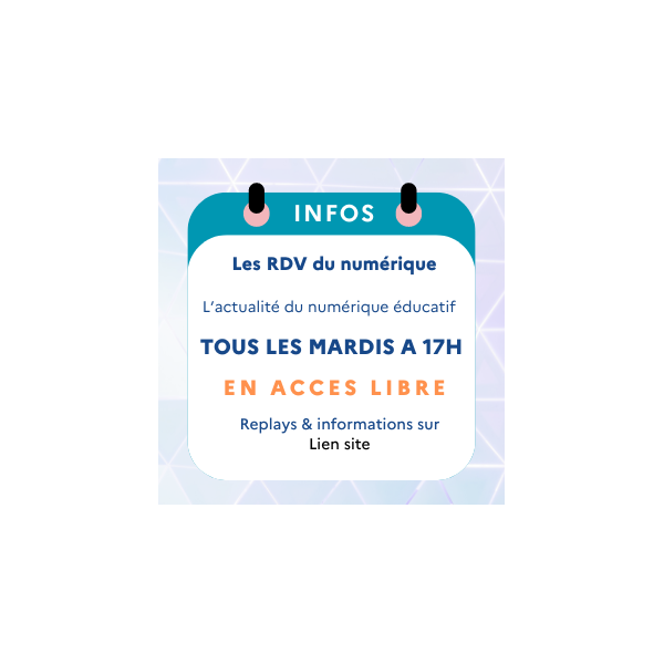 Les rendez-vous du numérique 2024/2025 - Cultures numériques
